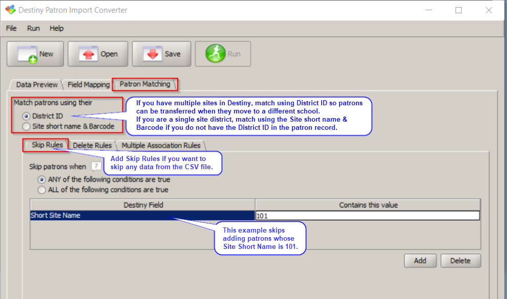 Patron Import Converter