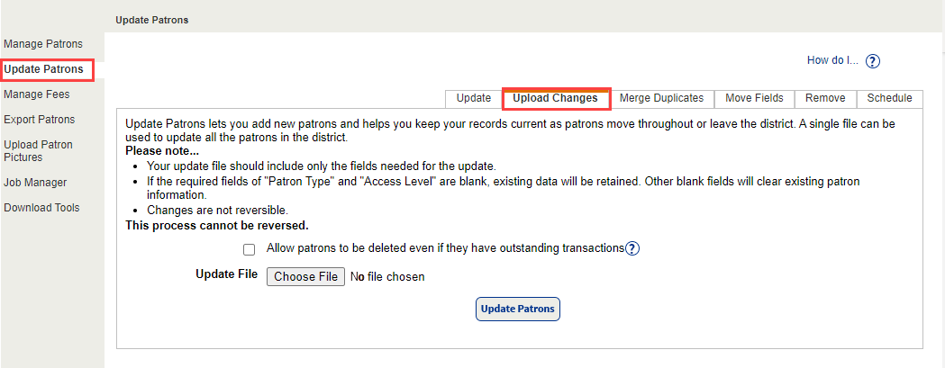 Patron Import Converter